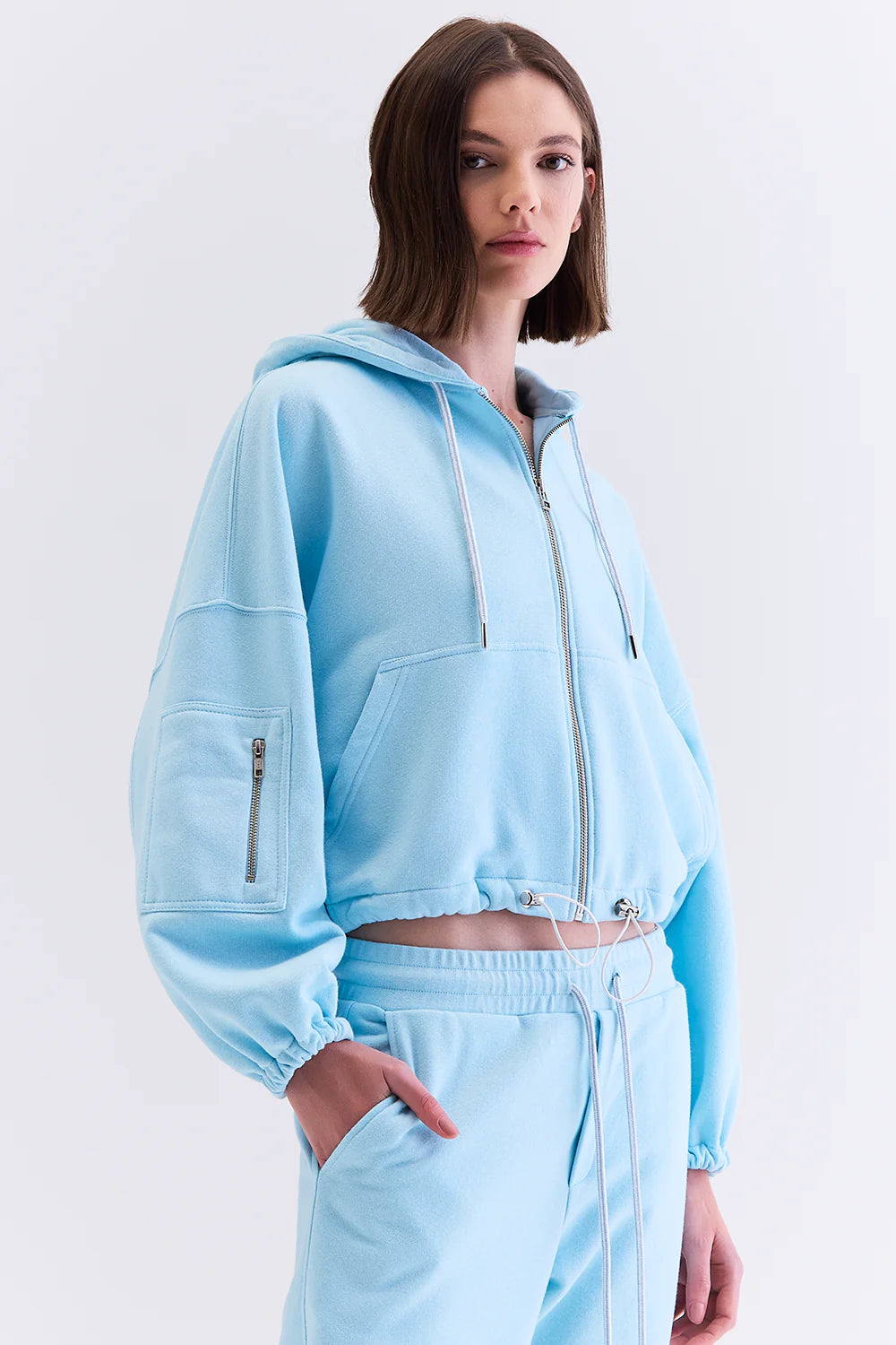 Maxi Jacket Azul Hoodmoood – Casa Buda