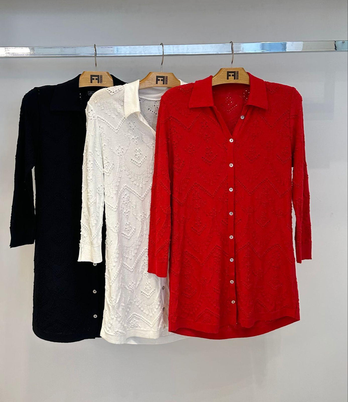 Camisa Beth Negro FOFOLA – Casa Buda